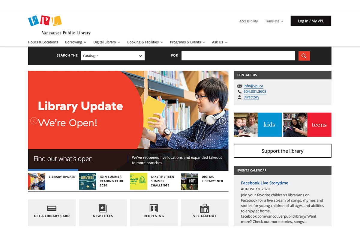 VPL: UX Research & UI Redesign | UX/UI Design | Cindy Lin